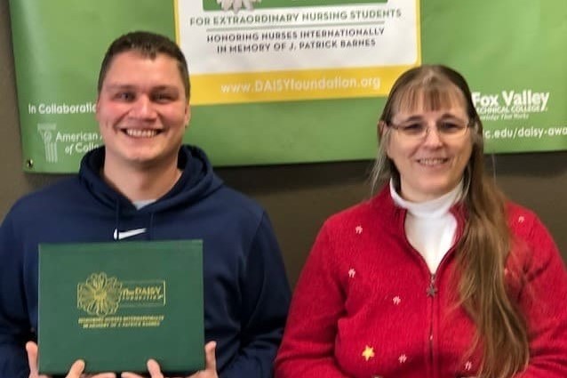 Student and Instructor Receive DAISY Awards - FVTC News
